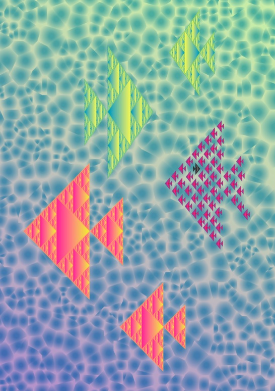 Math Art Gallery Top: About the displaying works | Art of Creation