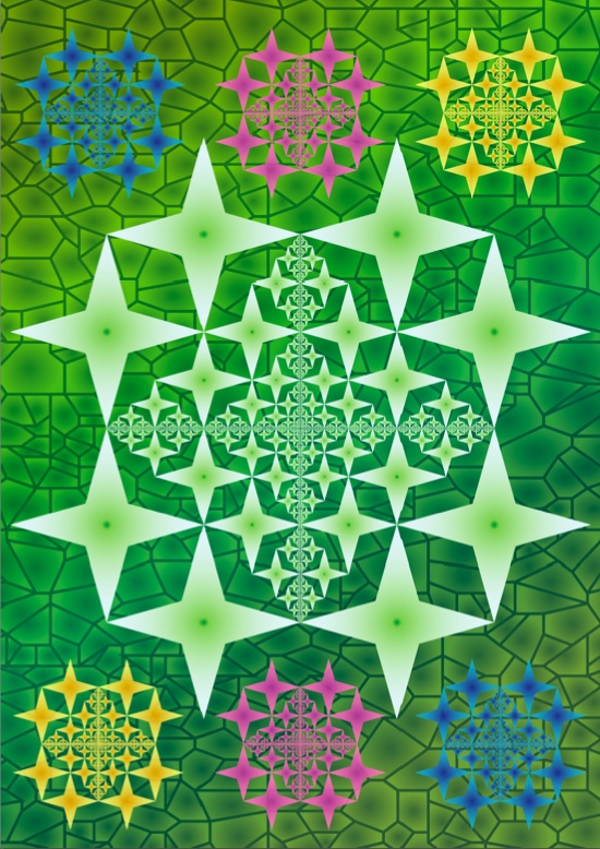 Math Art Gallery 2: MathArt created from polygons | Art of Creation