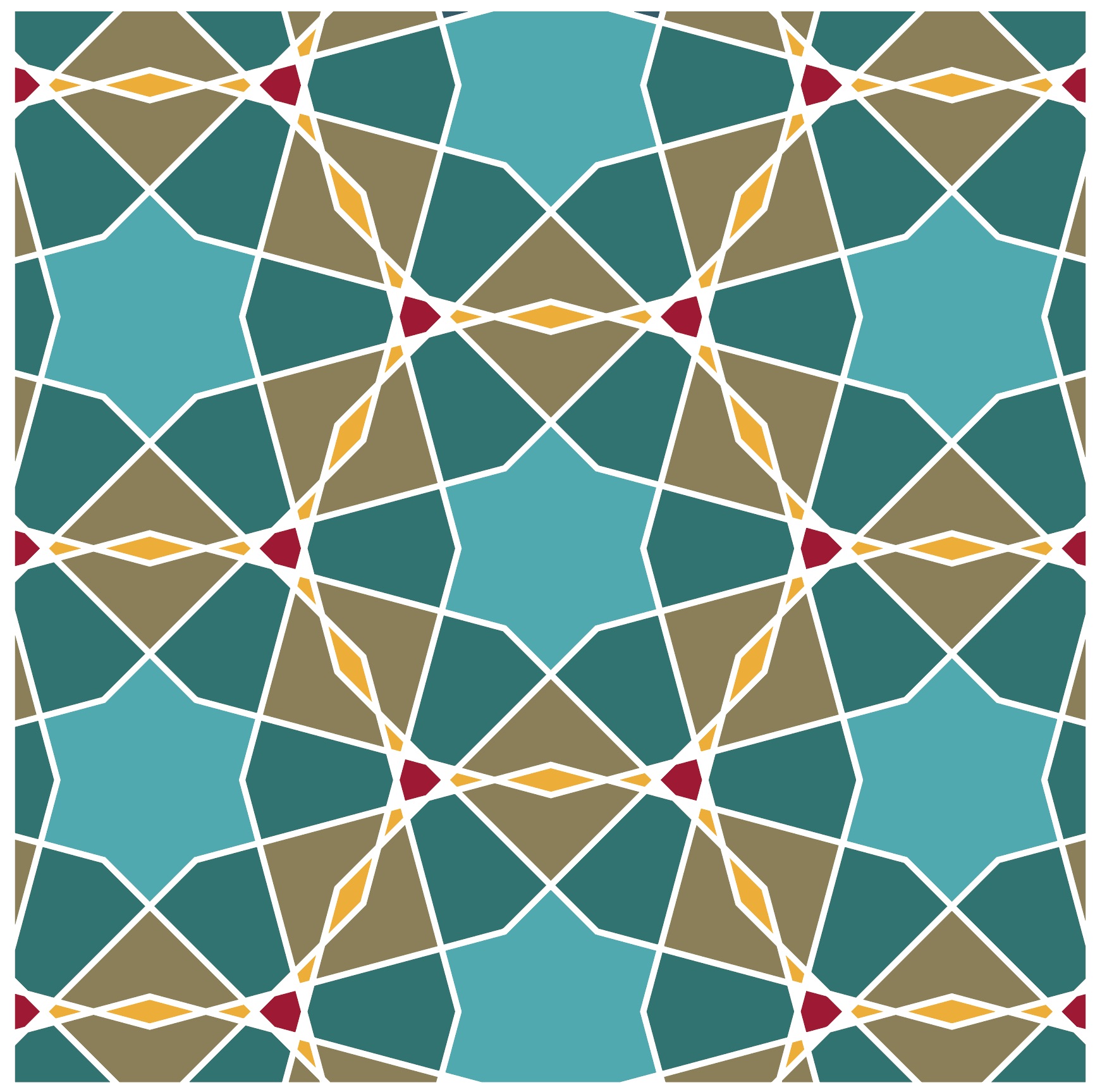 Introduction of Islam Style Quilt Design No.4 | Art of Creation