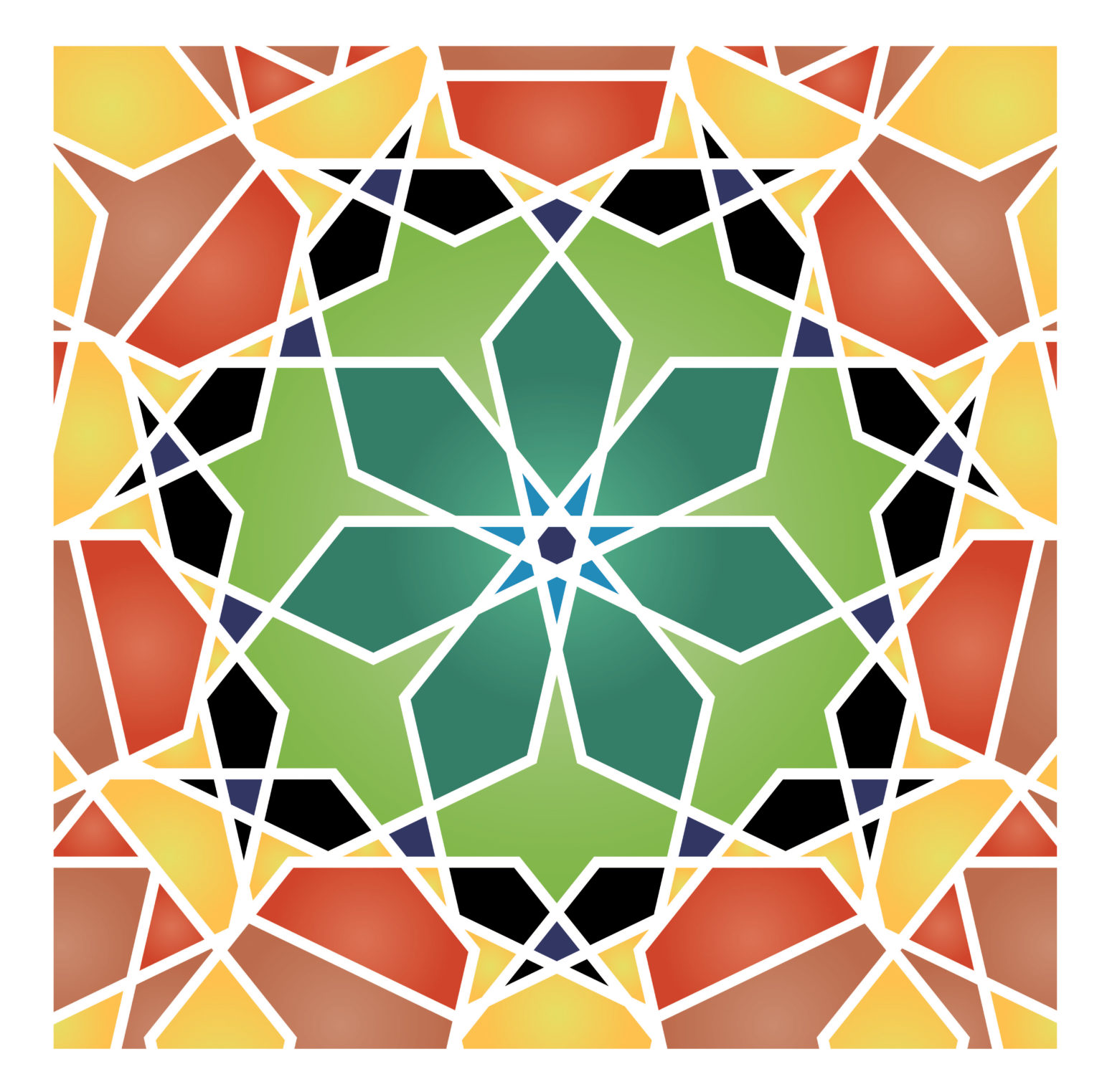 Introduction of Islam Style Quilt Design No.9 | Art of Creation